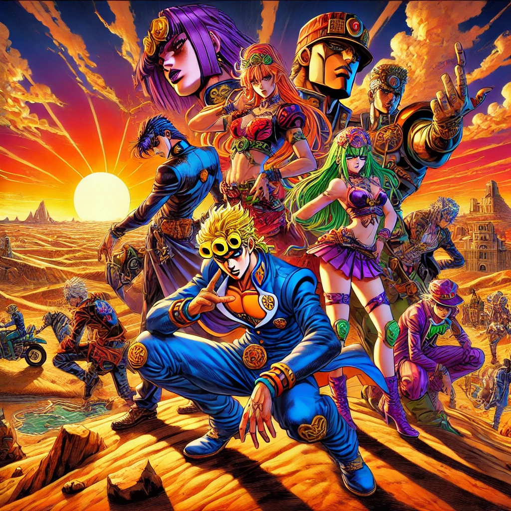 JoJo's Bizarre Adventure: Stardust Crusaders – A Journey Through Time ...